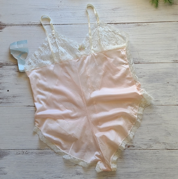 delicates | Intimates & Sleepwear | Vintage Pastel Lace Teddy Large By ...